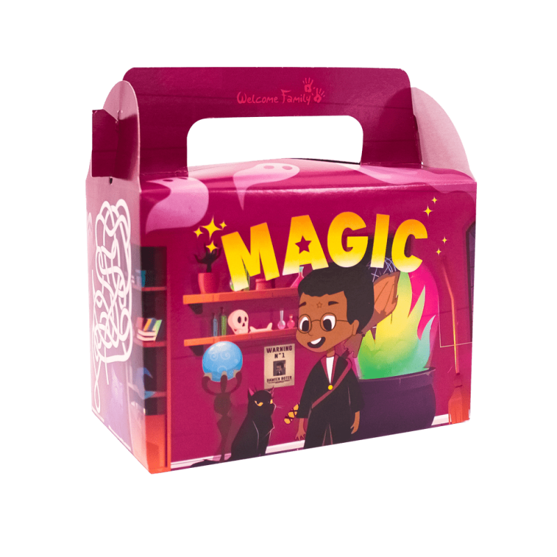 Magic children's menu box